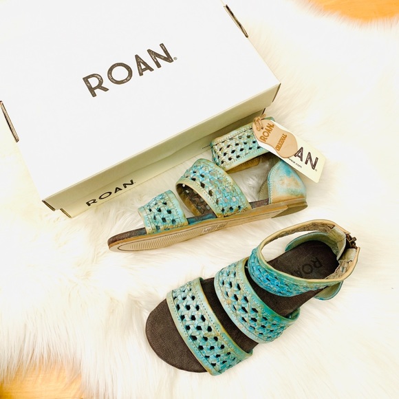 Roan | Shoes | Roan By Bed Stu Perforated Leather Flat Sandals | Poshmark
